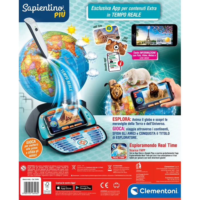 Esploramondo Real Time – Clementoni